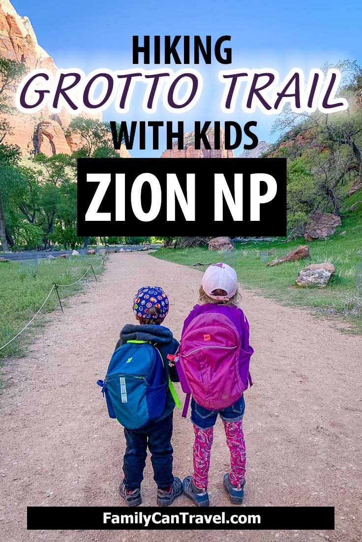 The Grotto Trail in Zion National Park - Family Can Travel