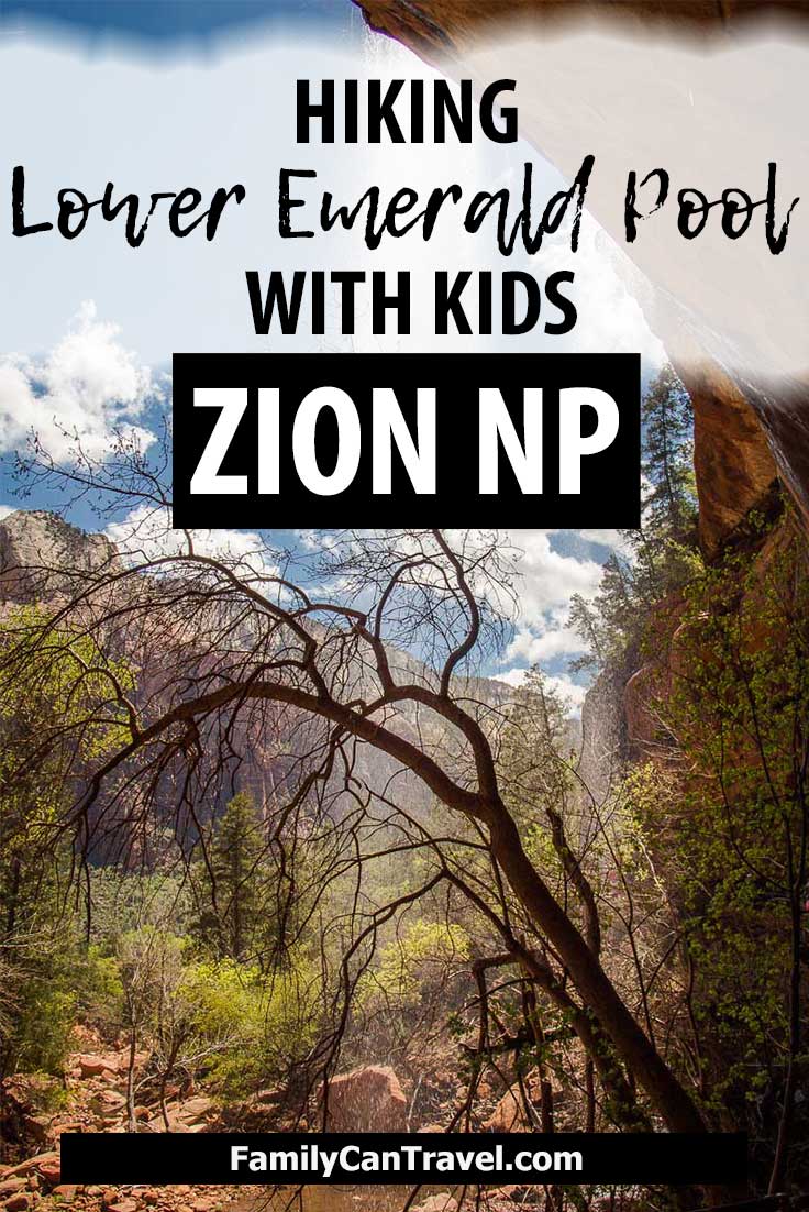 Lower Emerald Pool Trail in Zion National Park - Family Can Travel