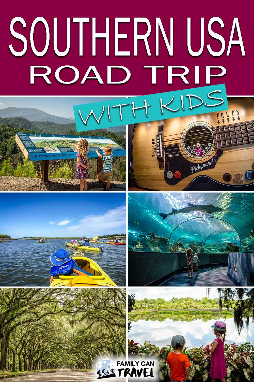 Southeast road trip with kids