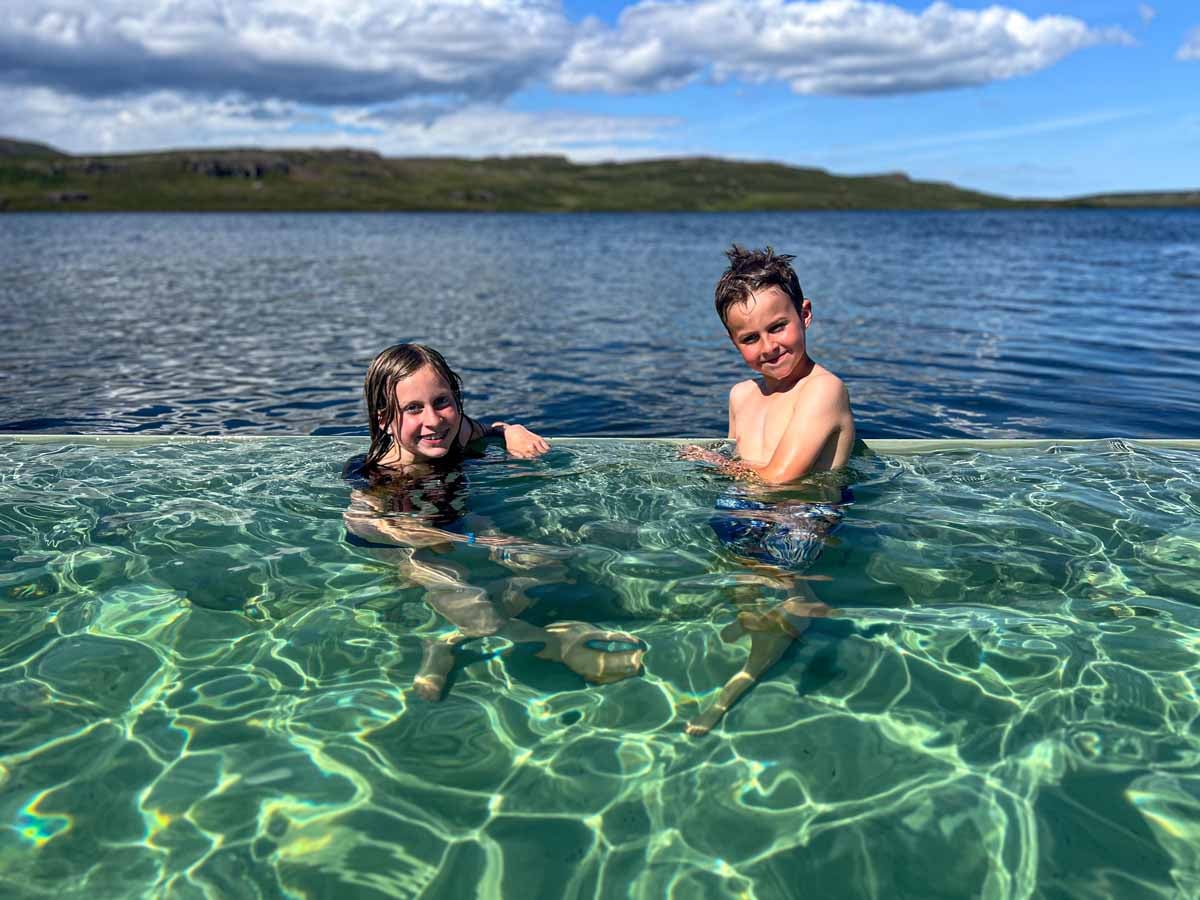 6 Kid-Friendly Geothermal Pools In Iceland - Family Can Travel